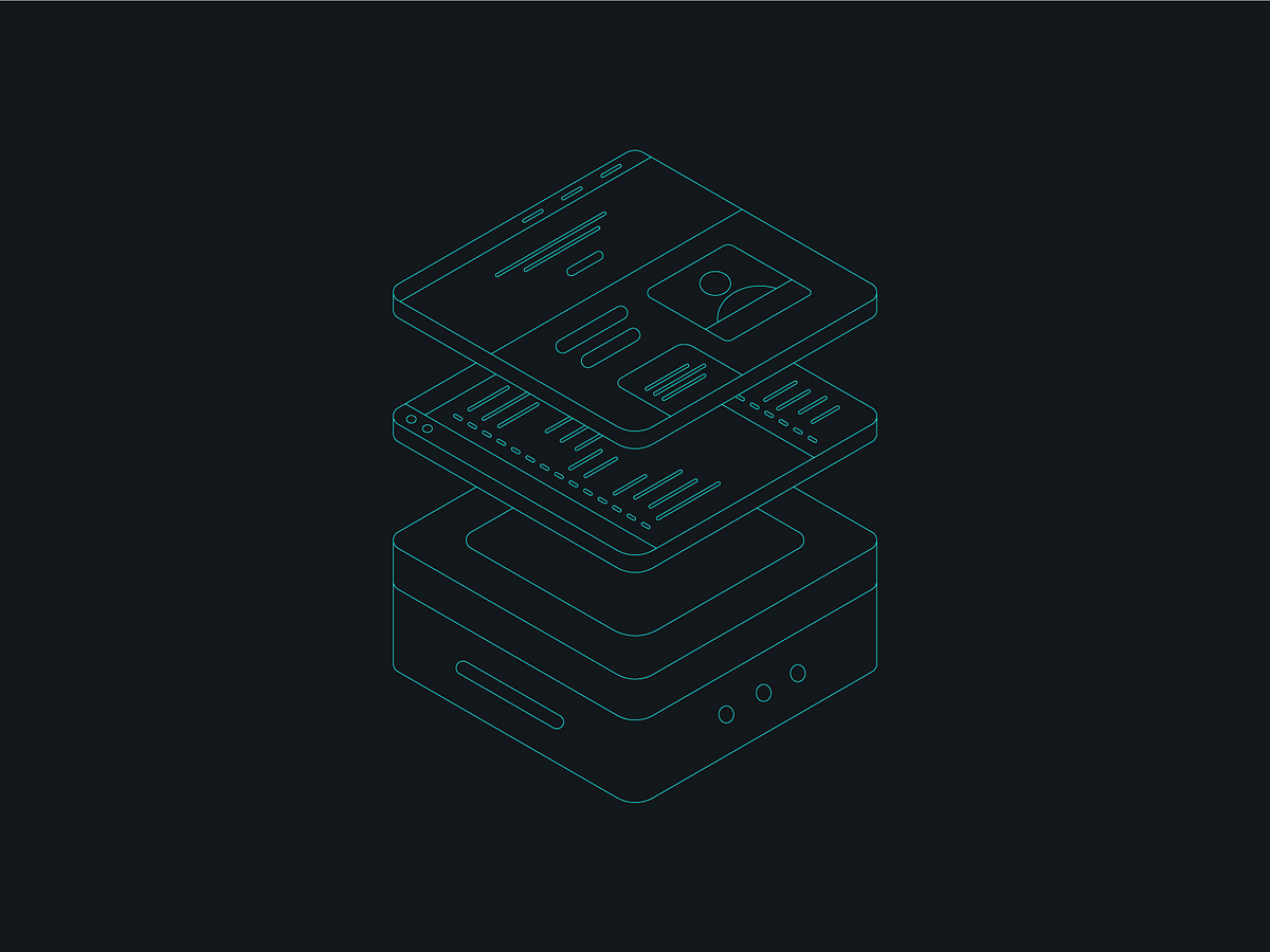 Website layers by Trevor Nielsen on Dribbble