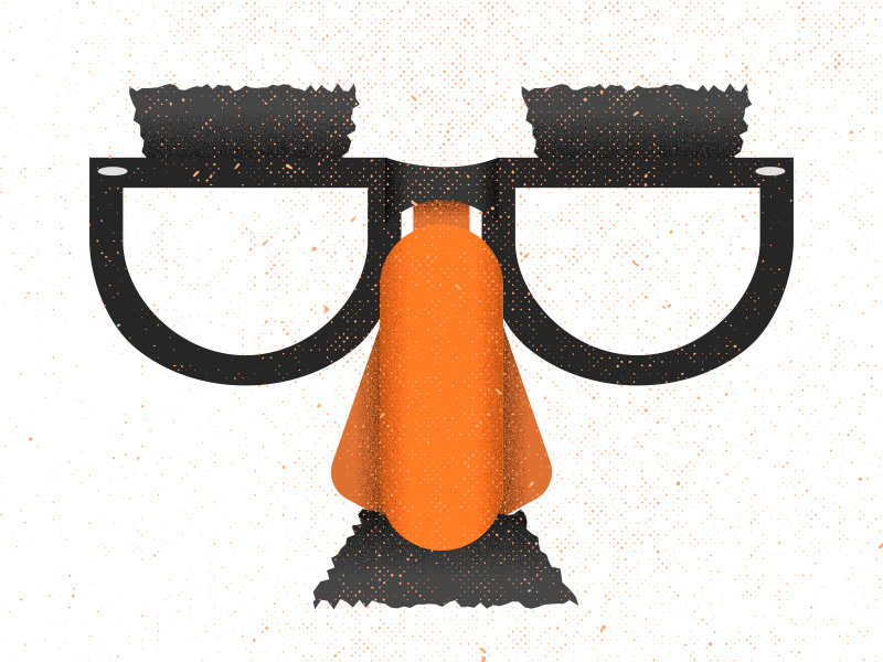 Disguise Illustration by Rob Beckham on Dribbble