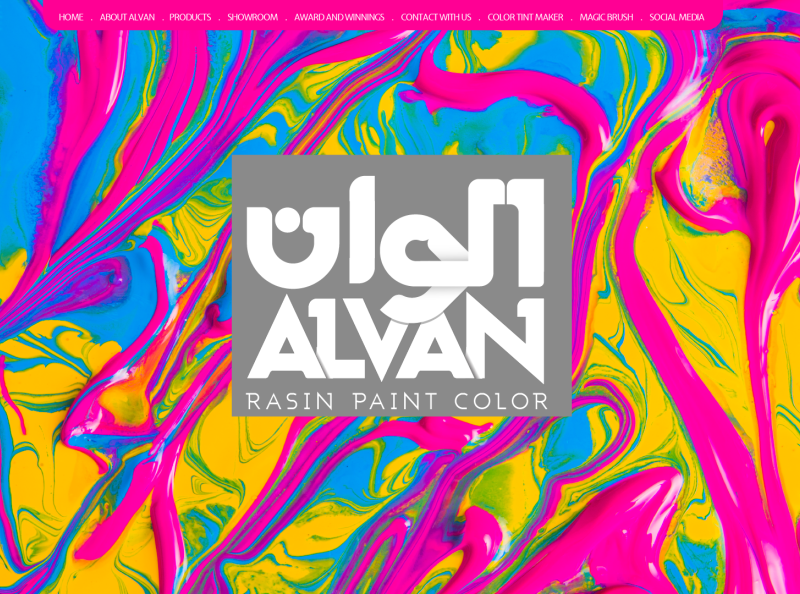 Alvan Webpage by Pouyesh on Dribbble
