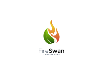 fire swan by abelsyaki on Dribbble