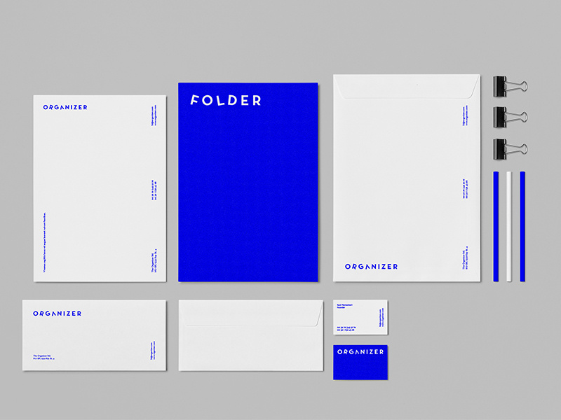 organizer identity by Daniel Balazs on Dribbble
