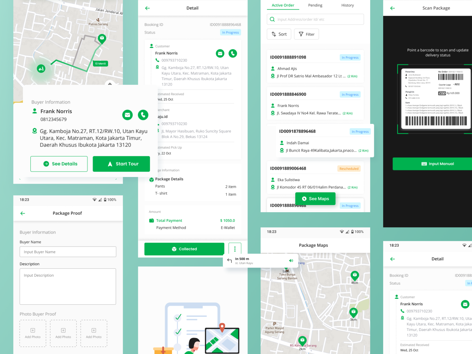 Xurir Rider - Delivery App 🛵 by Cravve Studio for Visual Kreasi on Dribbble