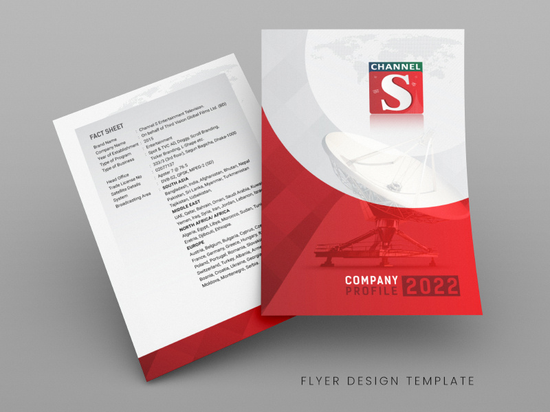 Flyer Template by PSR STUDIO on Dribbble