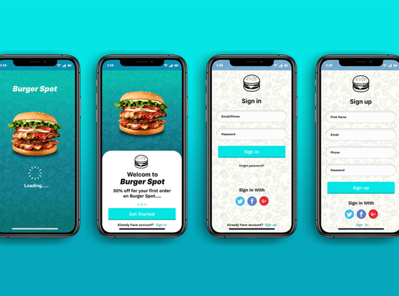 Mobile UI by puneet sharma on Dribbble