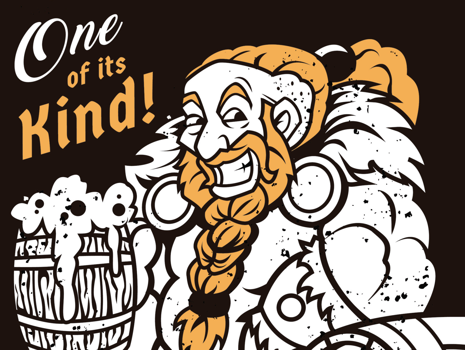 Viking Vector Illustration by Aarón Hernández on Dribbble