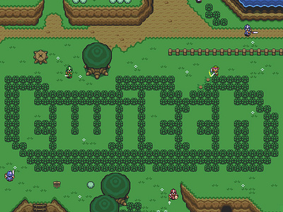 Zelda - A Link To The Twitch by David McLeod for Twitch on Dribbble