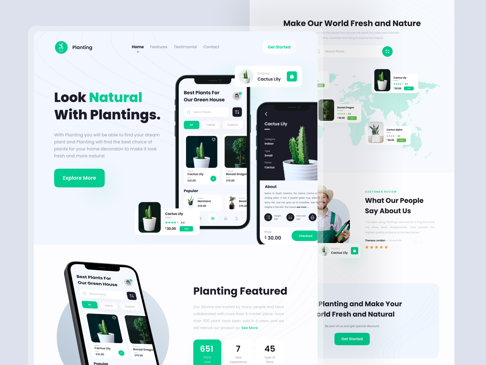 Planting - Plant Website by Arya Wijaya Kusuma for Plainthing Studio on ...