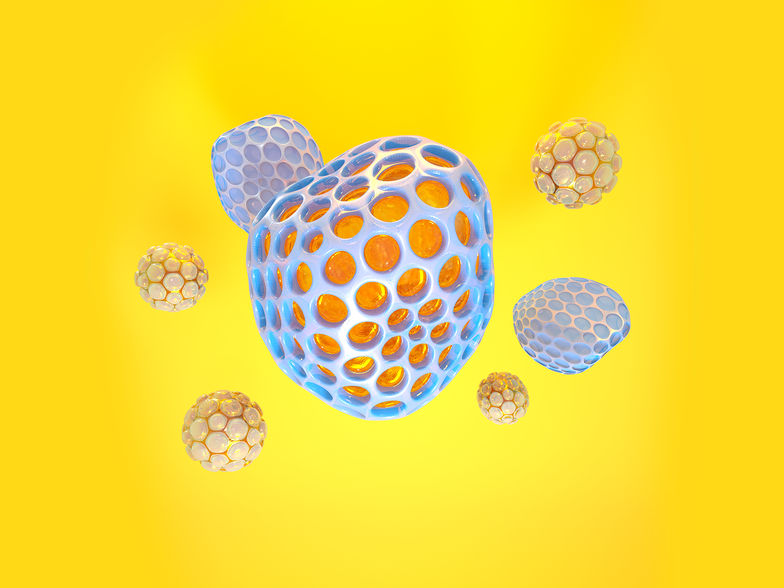 7-Days 3D Challenge by Diana Shurman on Dribbble