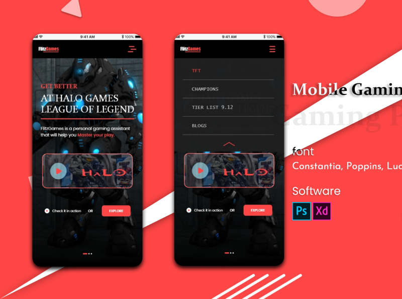 Gaming UI Design View for Mobile App by Dheeraj Kumar on Dribbble