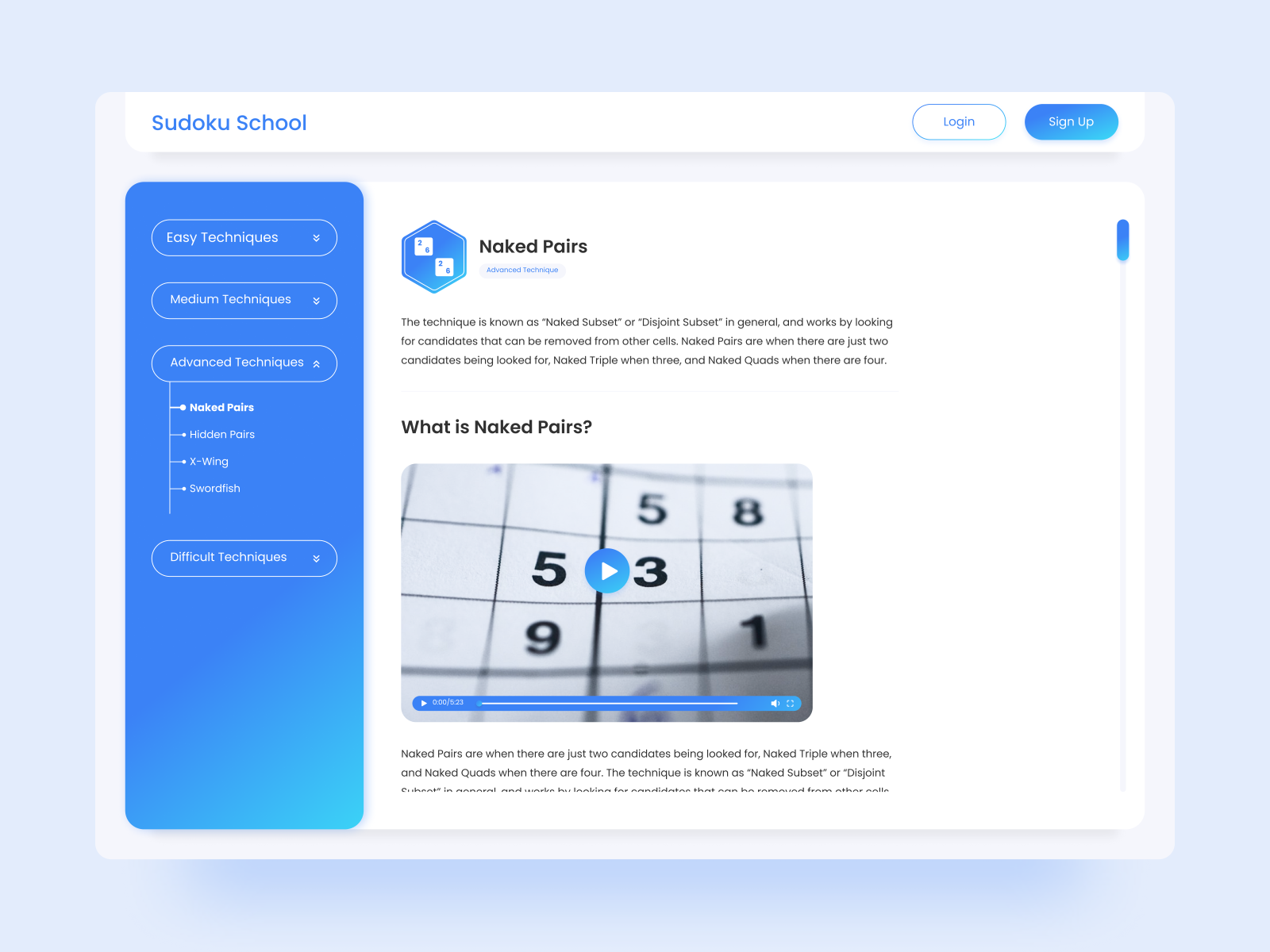 Knowledge Center - Web Design by Olivia Permatasari on Dribbble