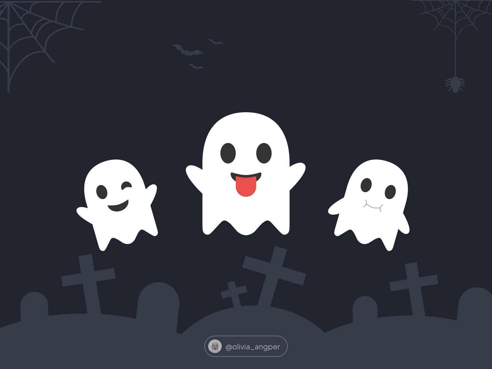 Ghost Emoji for Math Game by Olivia Permatasari on Dribbble