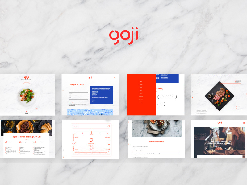 Goji food solutions by Inbal Lapidot Vidal on Dribbble