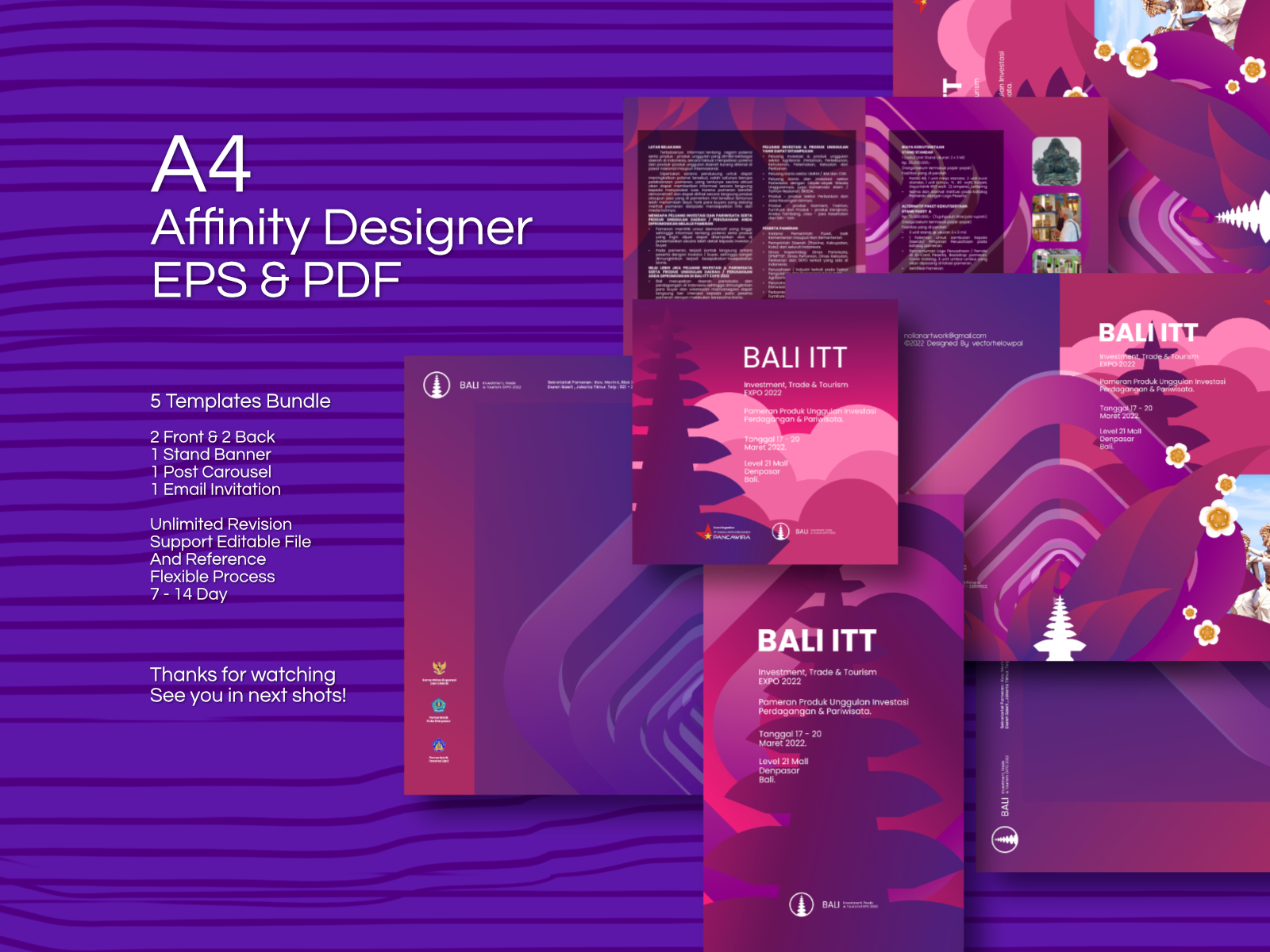 Bundling Templates Pack by Naufal Milan on Dribbble