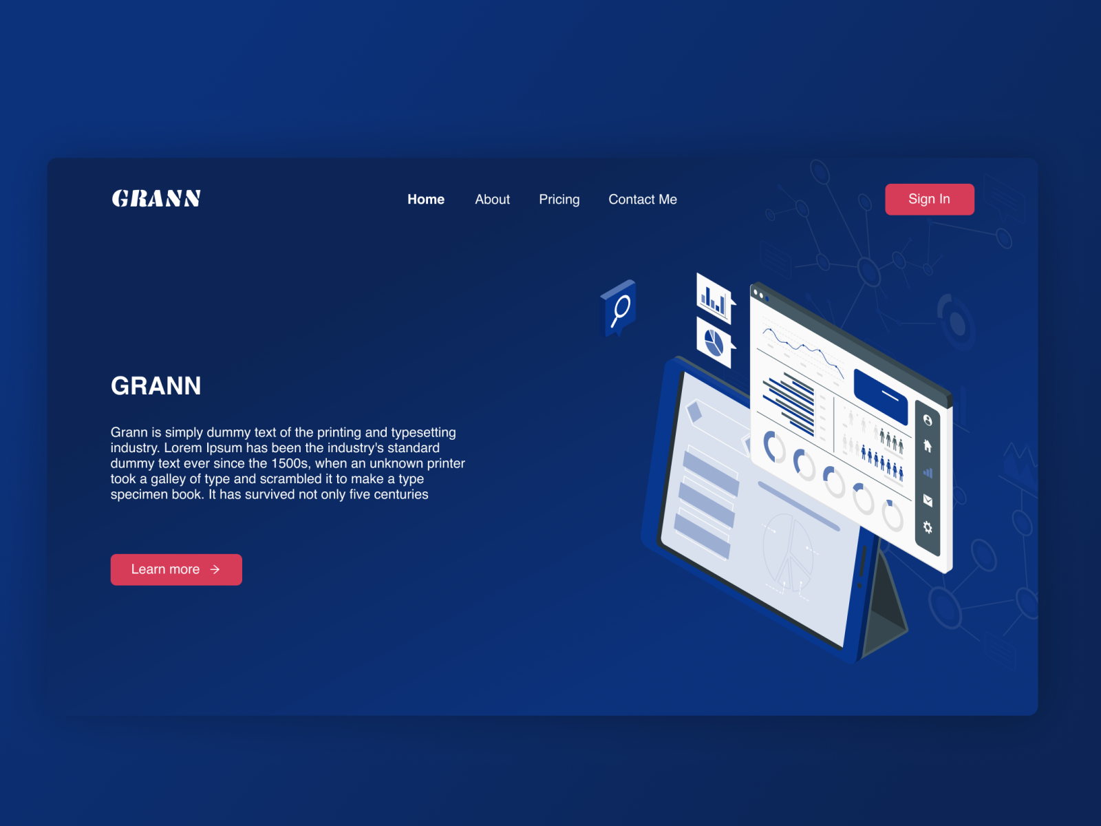 Website Landing Page Design by Udayanga Ariyarathne on Dribbble