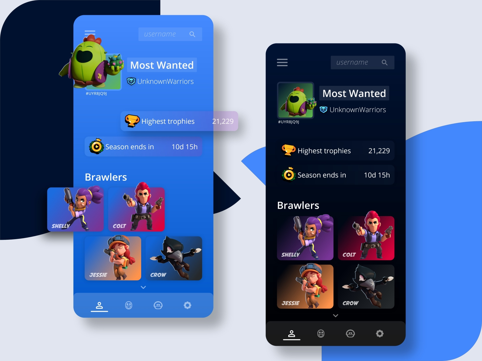 Brawl Stars Stats App by Maaz Ahmed on Dribbble