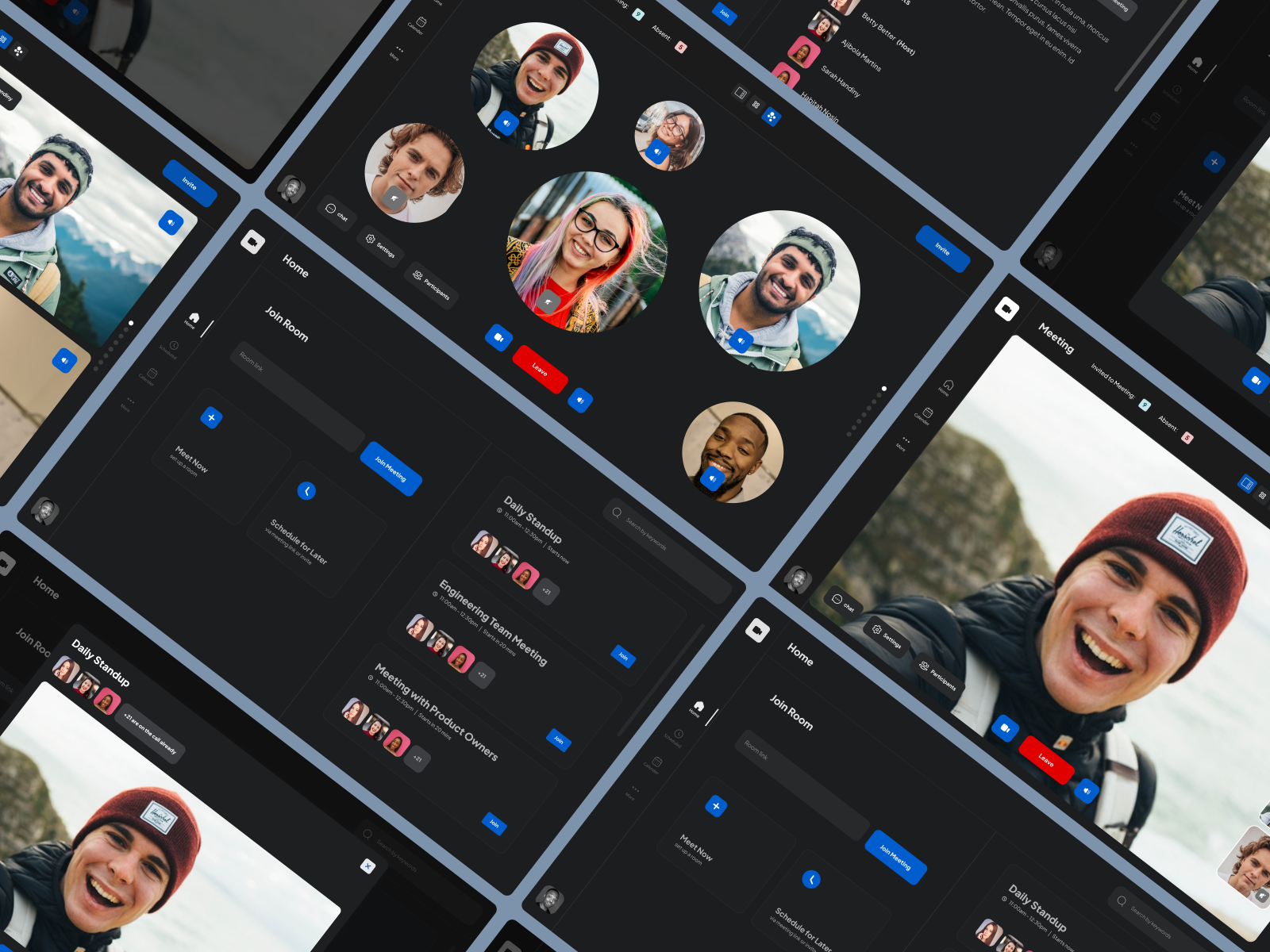 Video Conferencing App by Enii. ola on Dribbble