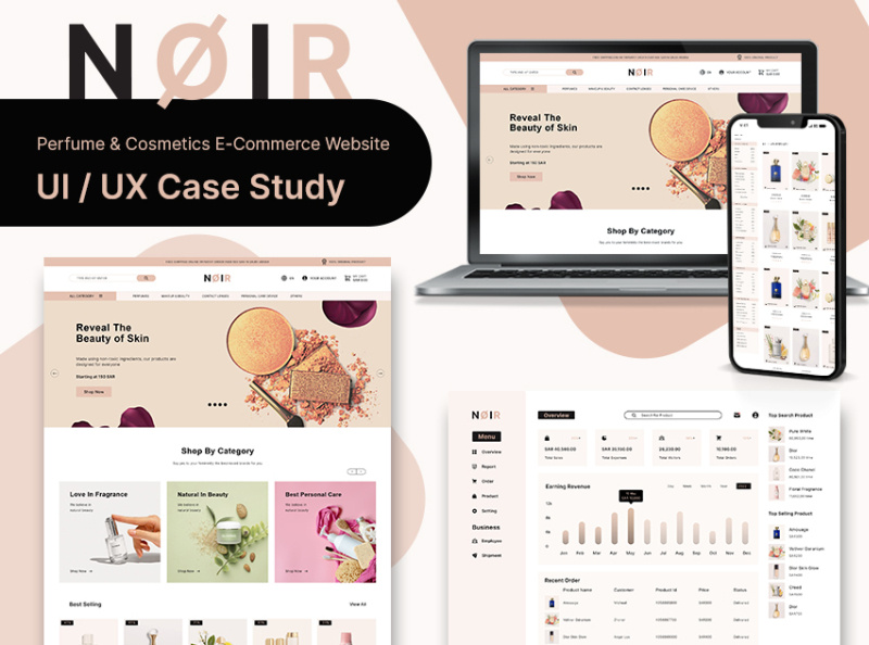 Perfume & Cosmetics E-Commerce Website UX & UI Case Study by Shafiullah ...