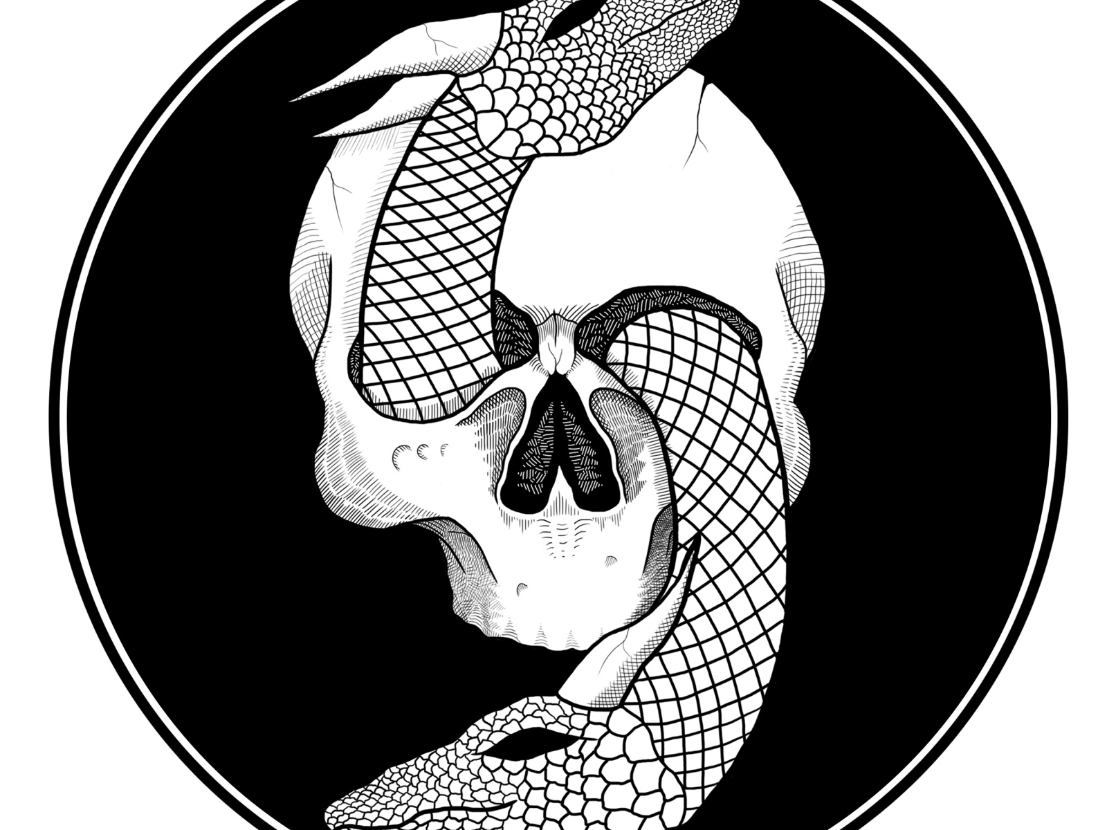 Skull Naga by Willow on Dribbble