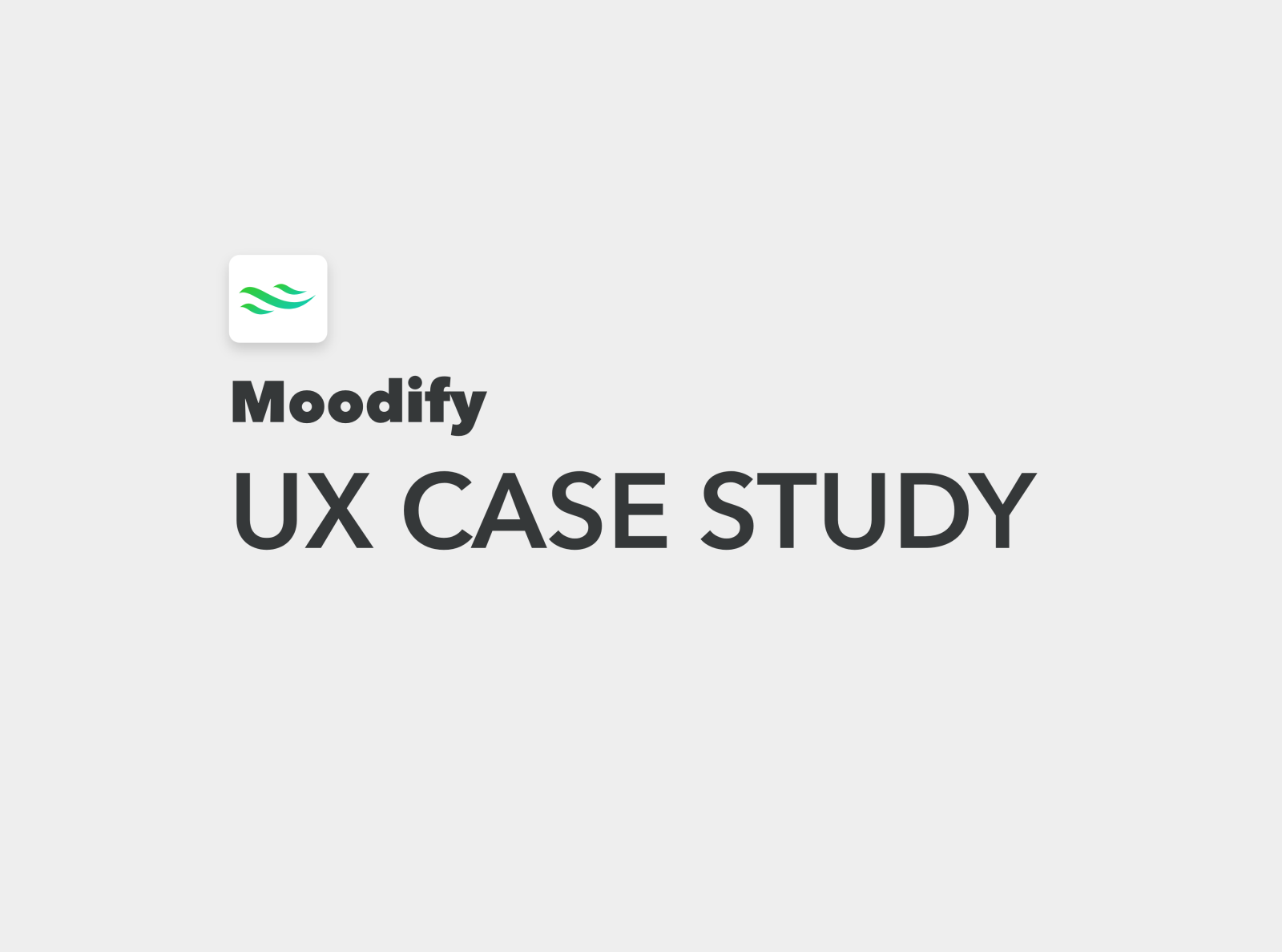 Moodify | UX Case Study by Inlight ™ on Dribbble