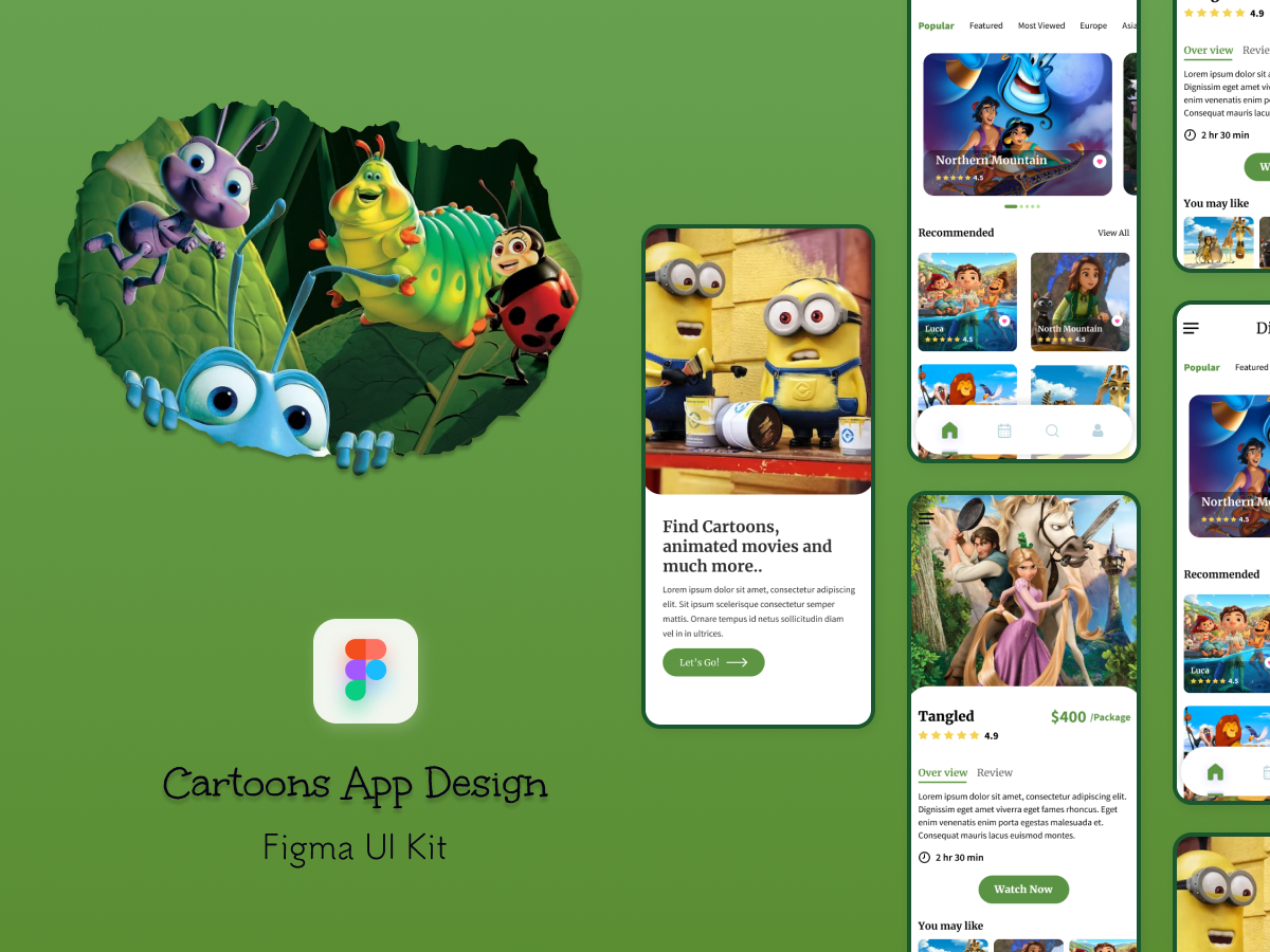 Dribbble - cartoons-app-design-498534.png by Glamorous Designs