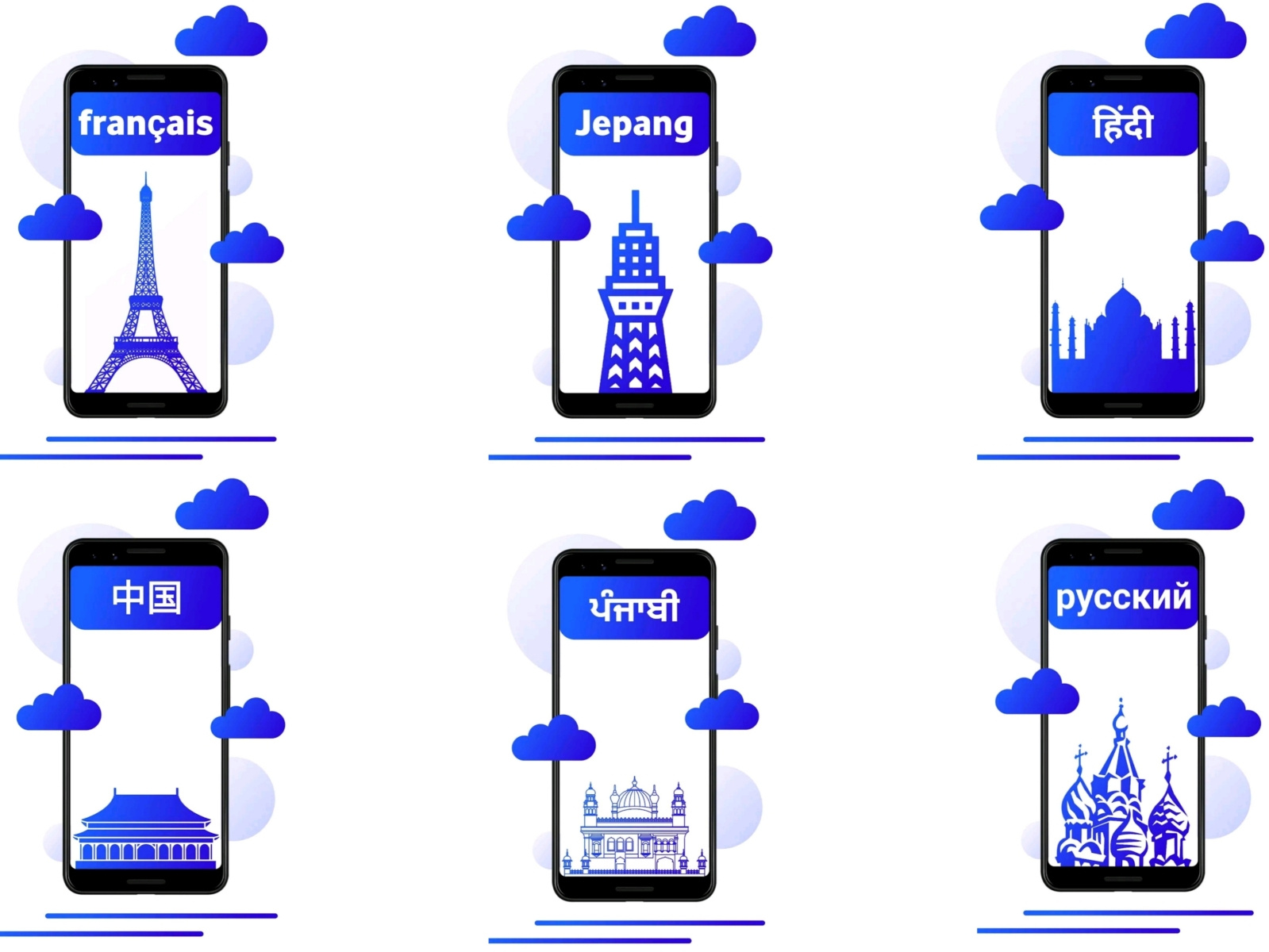 Translator App UI by Thepssaini on Dribbble