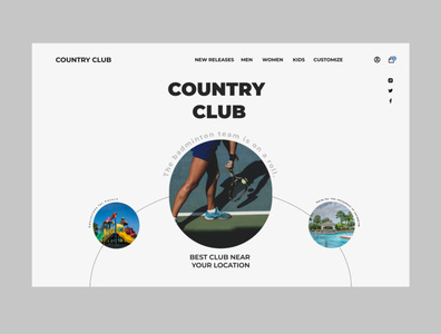 Country Club Design Concept by Kiran Raut on Dribbble
