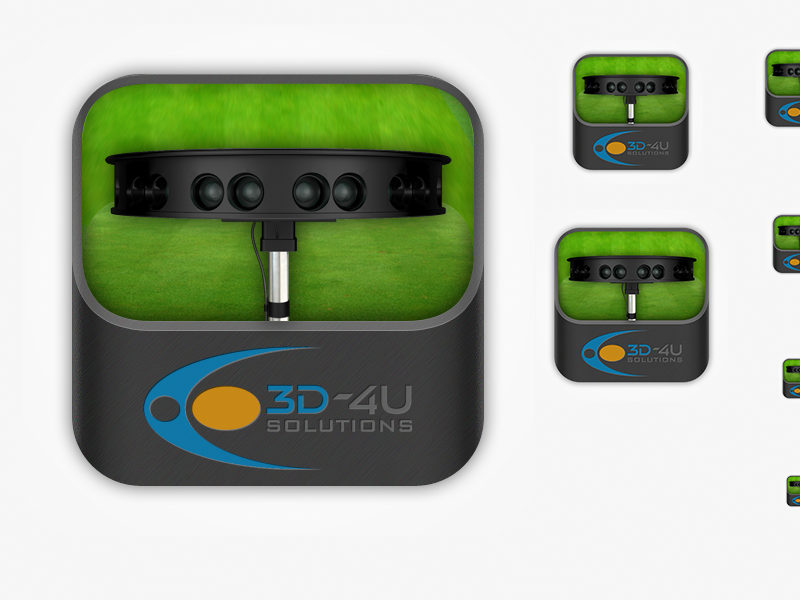 3DAppIcon by Vibin Surendran on Dribbble