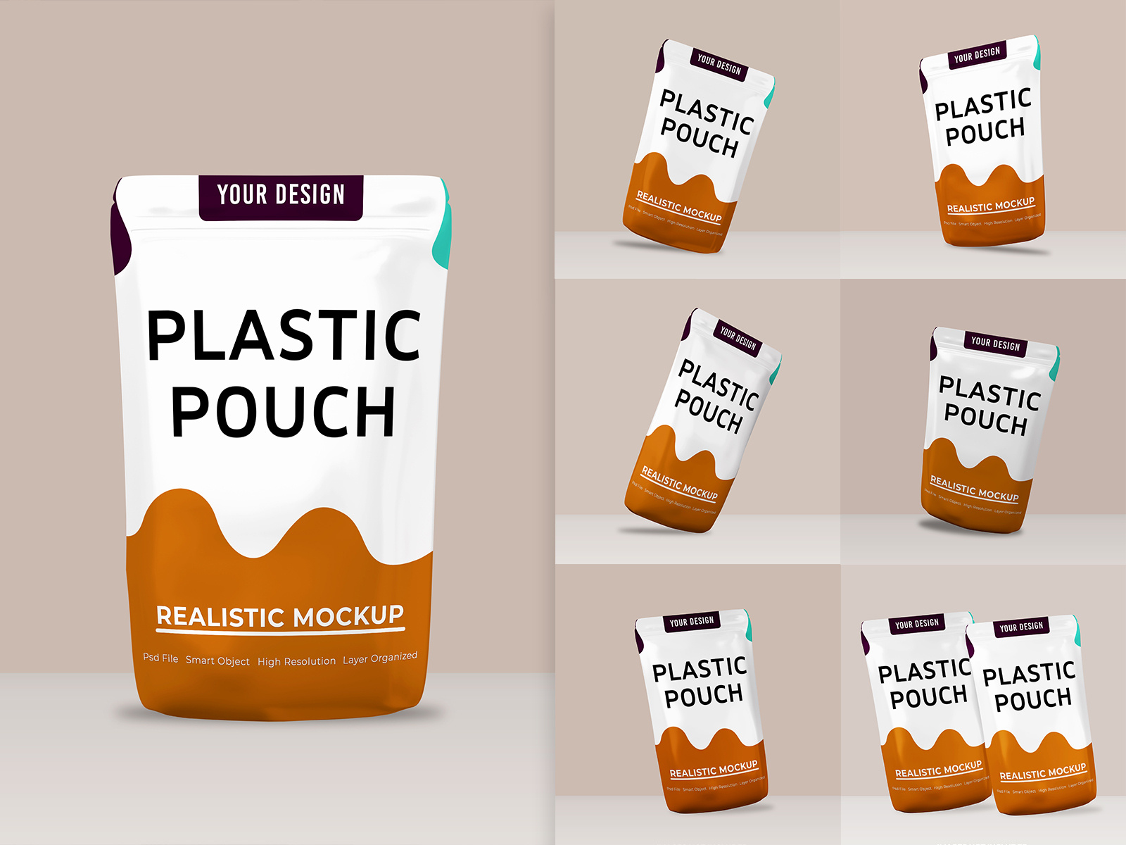 3D Realistic Plastic Pouch Mockup by Adi Mas on Dribbble