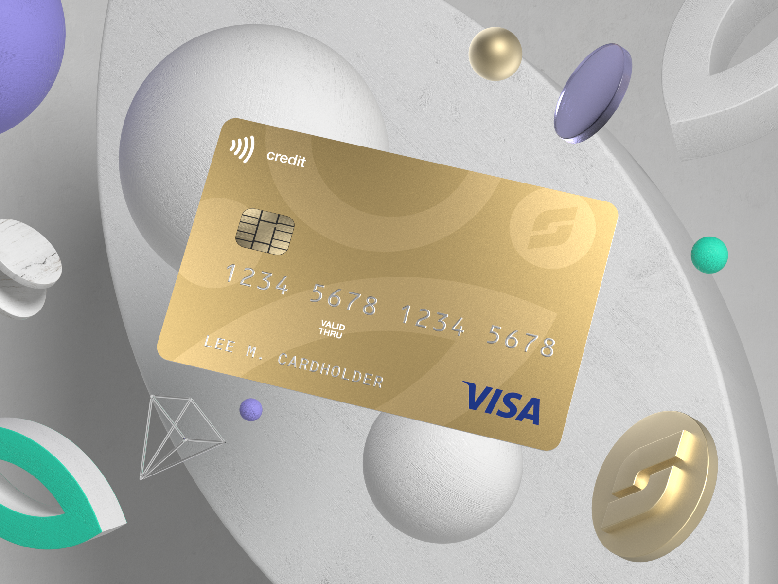 Credit card design concept by Majtényi Máté on Dribbble