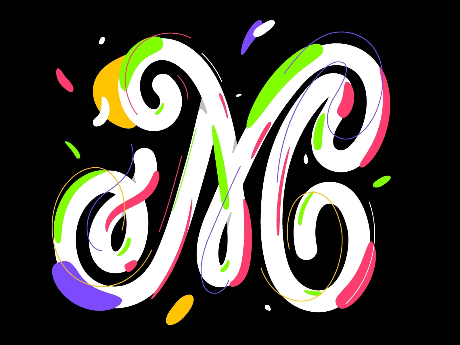 Letter M - 36 Days of Type by José Fonseca on Dribbble