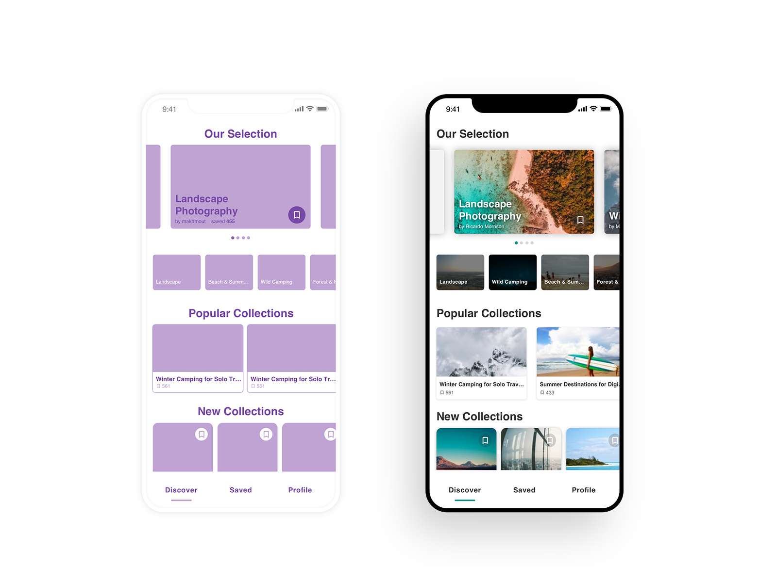 Photo App Design Process by Younes ANNAKI on Dribbble