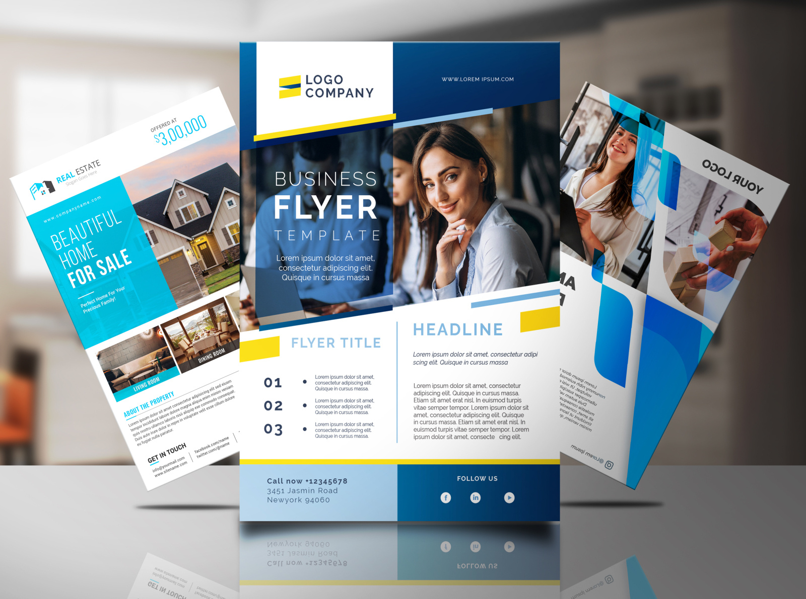 Corporate Flyer Design by Color Fluent on Dribbble