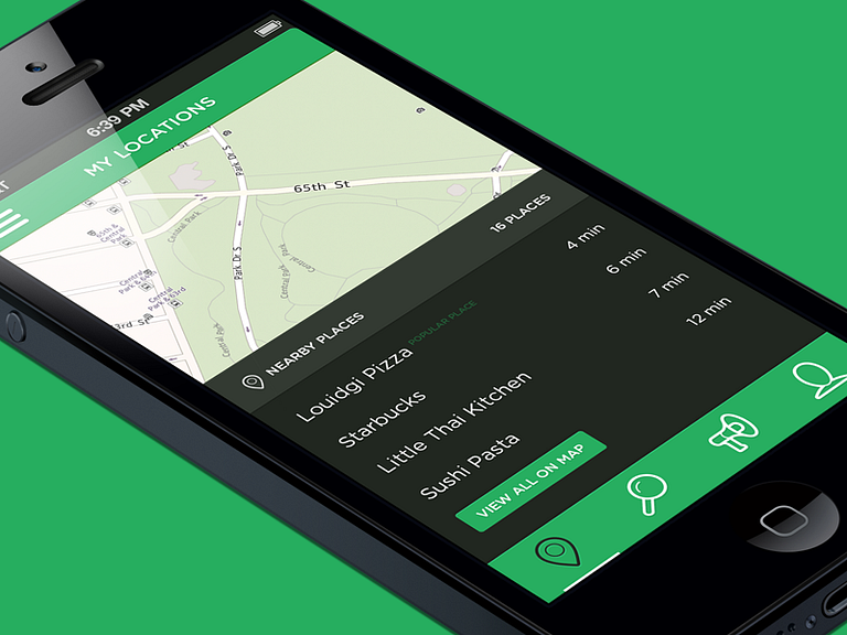 iPhone Application Sample by Sergey Shmidt 💡 on Dribbble