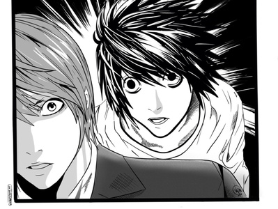 Death Note Fan Art by Vincent White on Dribbble