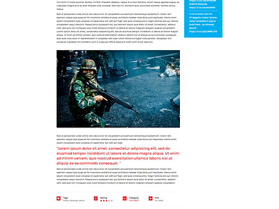 Newedge - Responsive Joomla Magazine News Template by JoomShaper on Dribbble