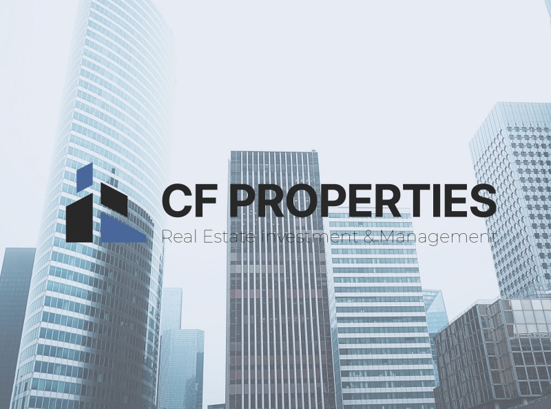 CF PROPERTIES / logo design by Anna Chubai on Dribbble