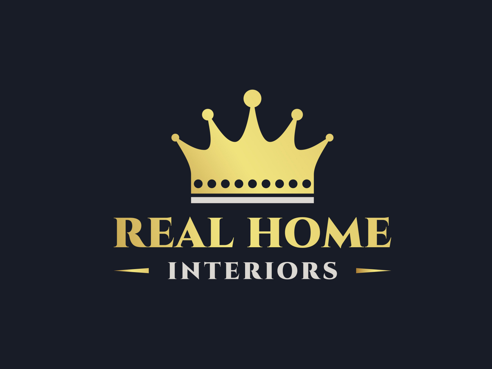 Real Home Logo Design by Md.Jahid Hossain on Dribbble
