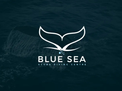 Blue Sea Logo Design by Md.Jahid Hossain on Dribbble
