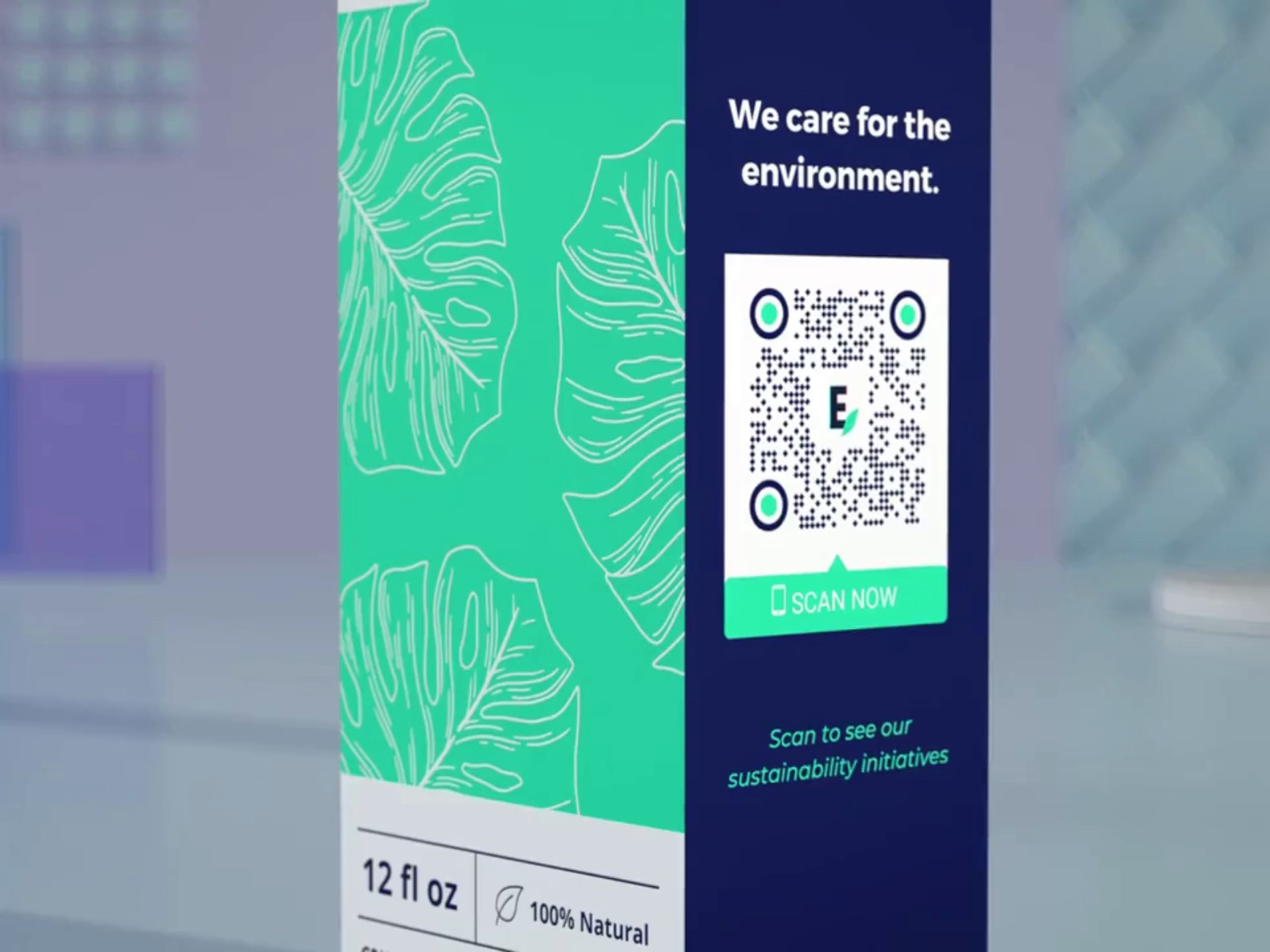 QR code on Packaging by Beaconstac on Dribbble