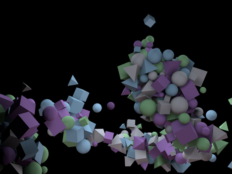 Shape Cluster by Abbie Runcie on Dribbble