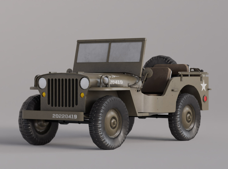Willy Jeep by Ex Nihilo Digital on Dribbble