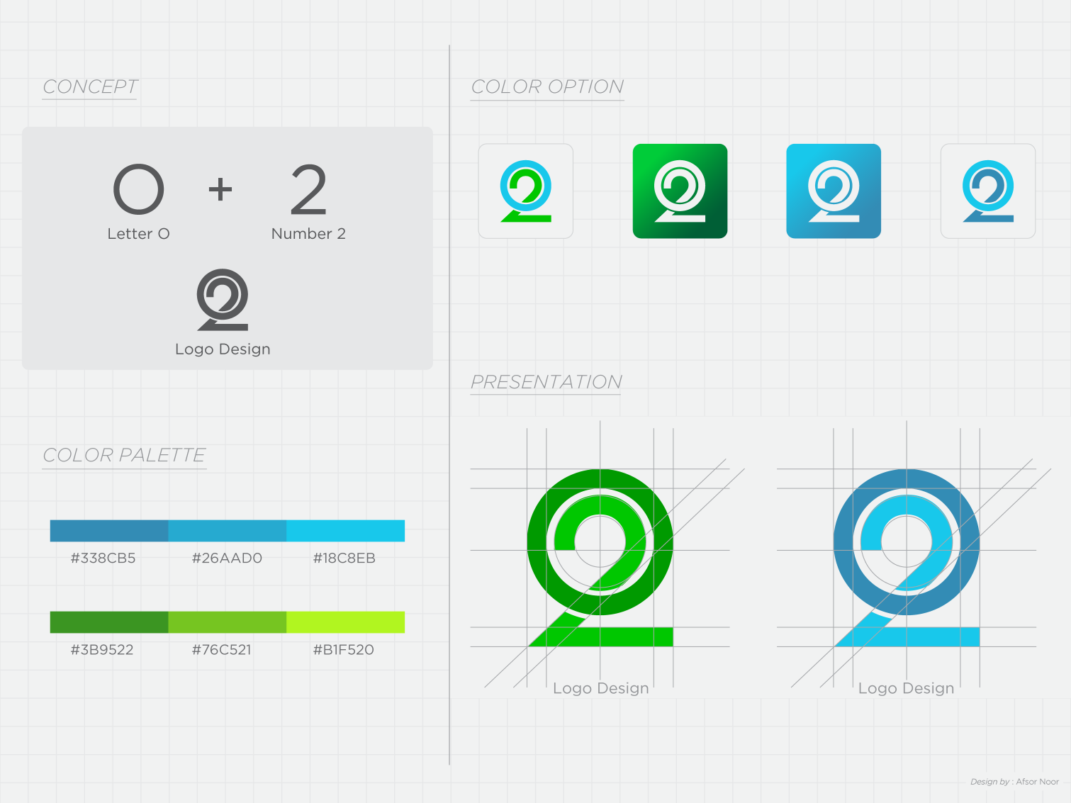 O2 Logo Idea. by Afsor Noor on Dribbble