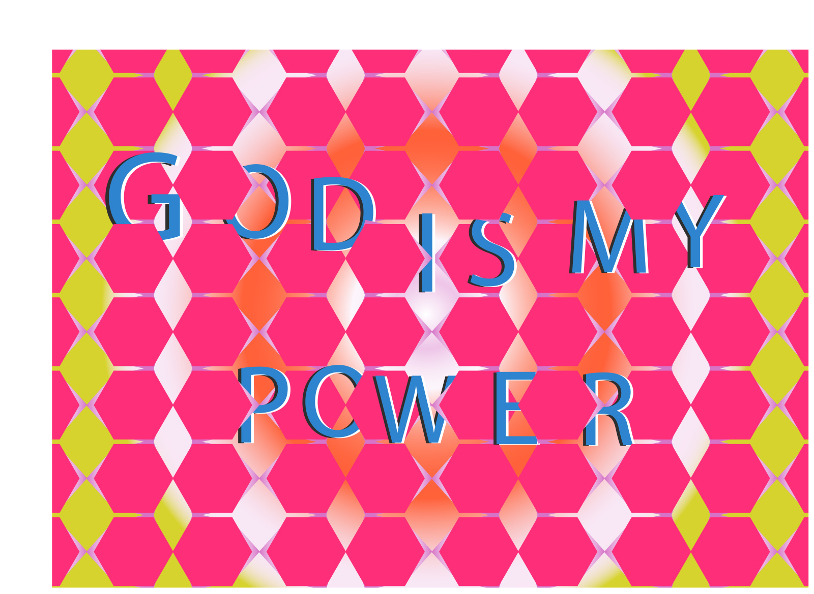 God is my Power01 by gomes ignatius on Dribbble