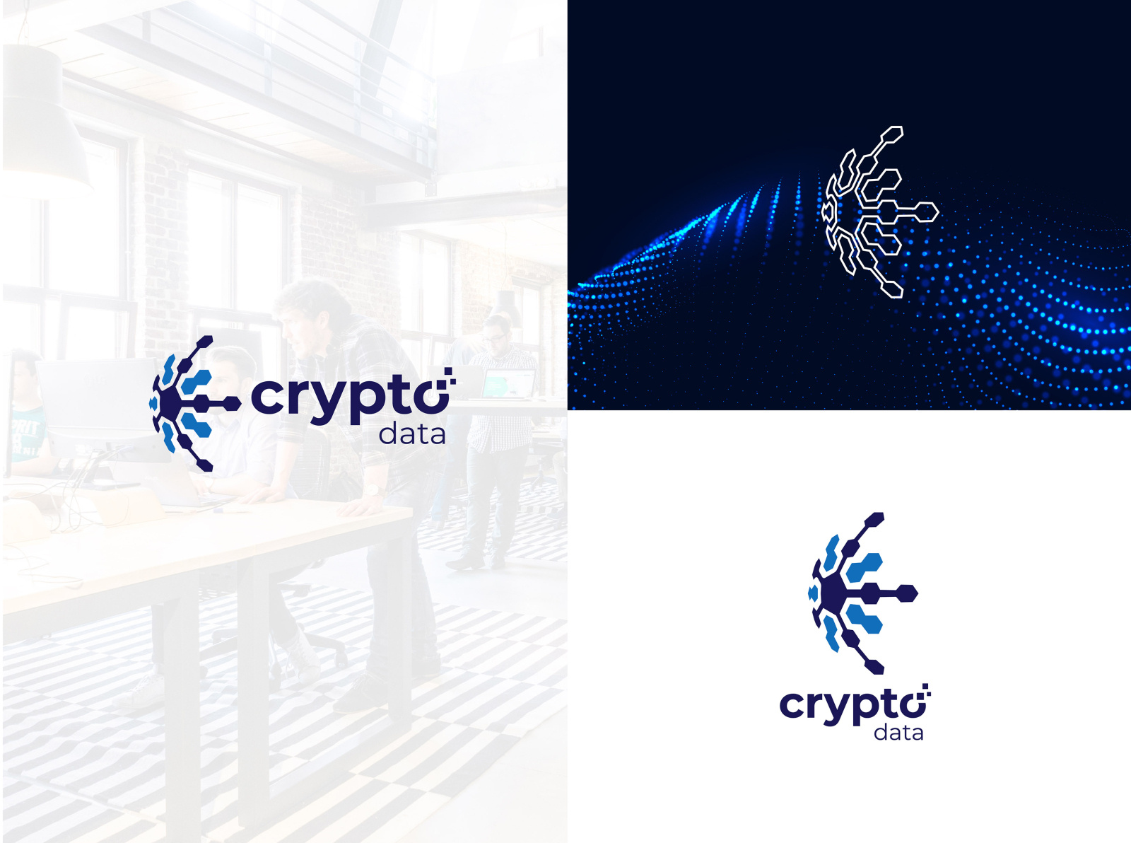 Logo Tech Crypto by AKBR on Dribbble