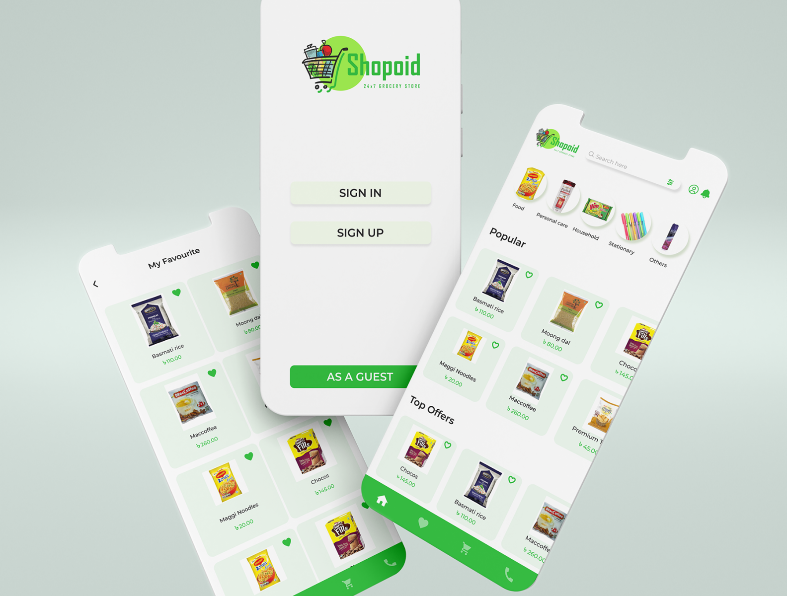 'SHOPOID' Mobile App by Taslima Akter Rumky on Dribbble
