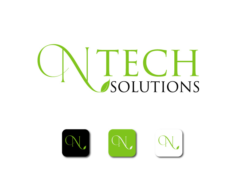 N Tech Solutions LOGO DESIGN by Mst Alza on Dribbble