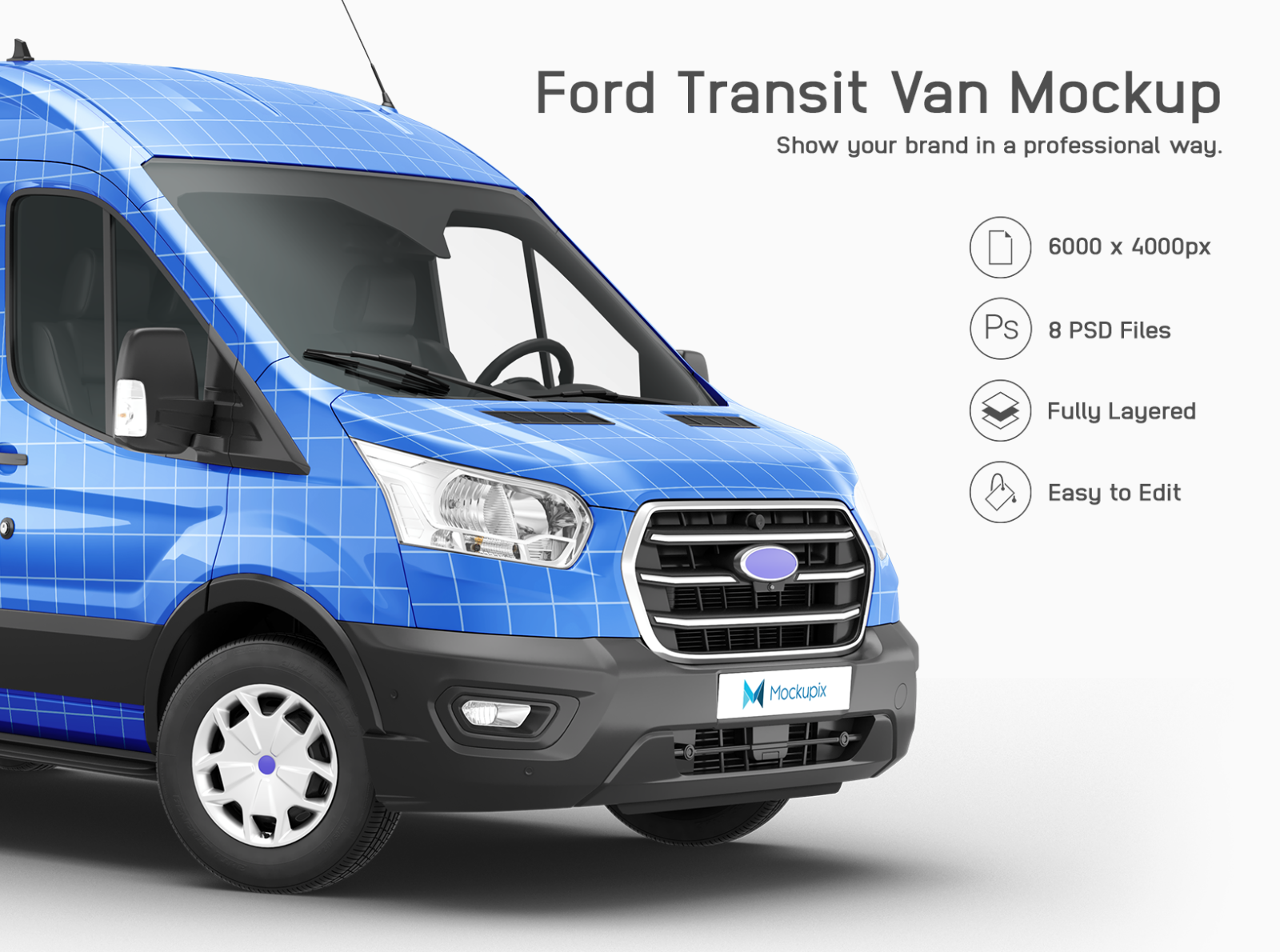 Ford Transit Van Mockup! by Mockupix on Dribbble
