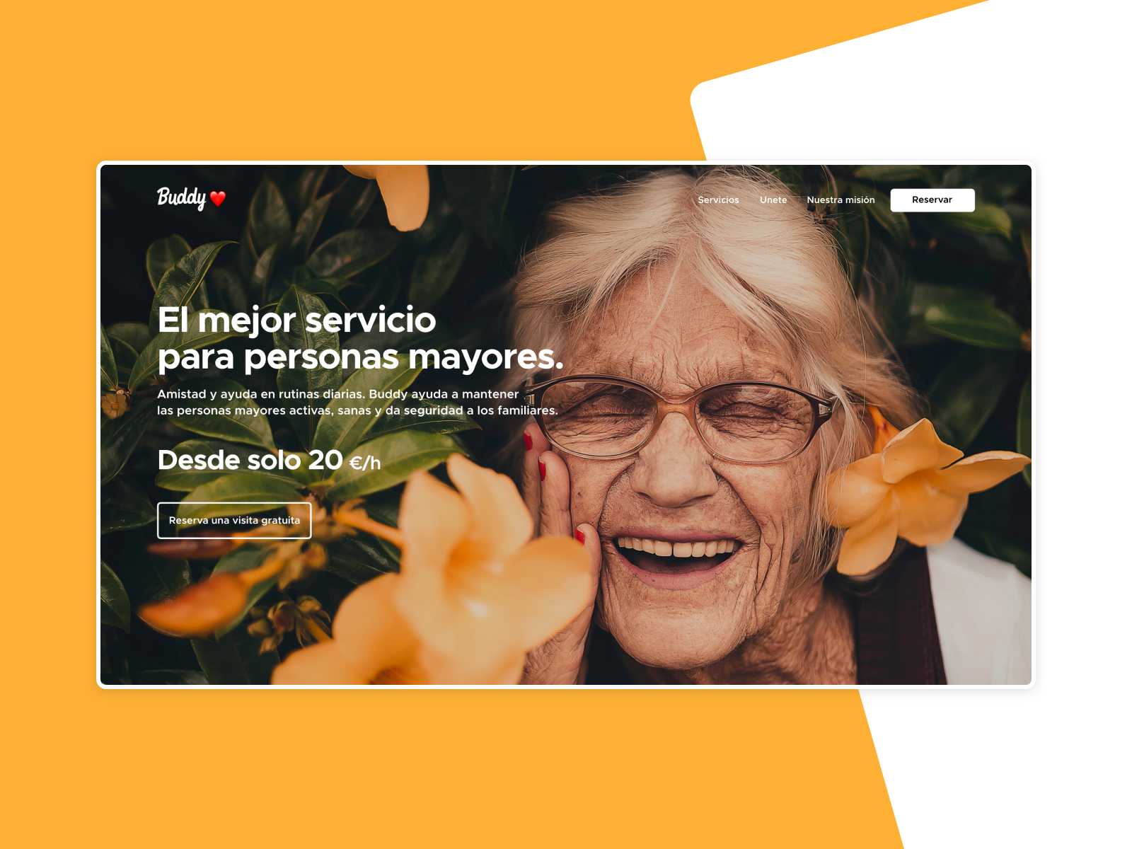 Buddy - Landing page by Mario Henningson on Dribbble