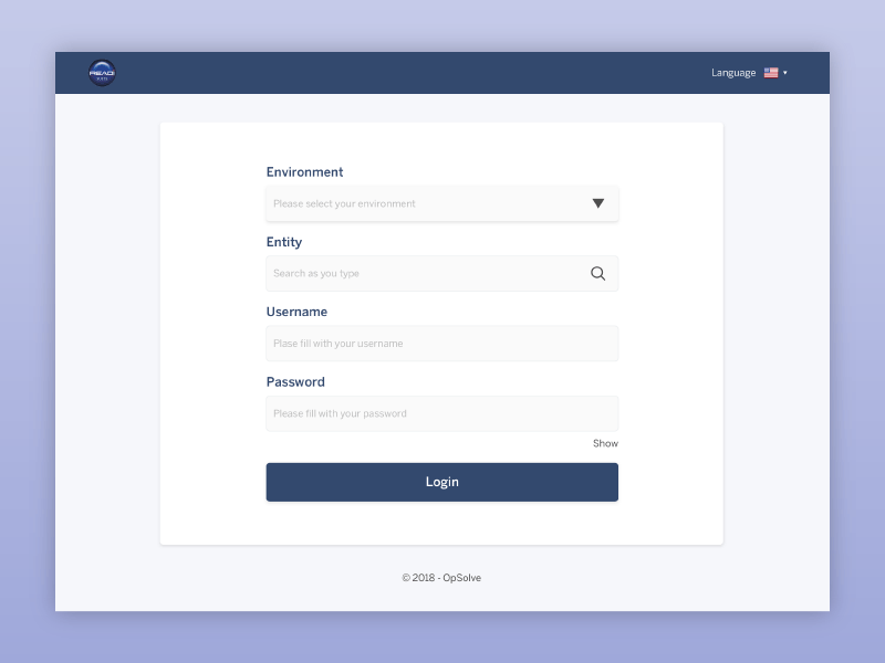 Login Screen by Daniel on Dribbble