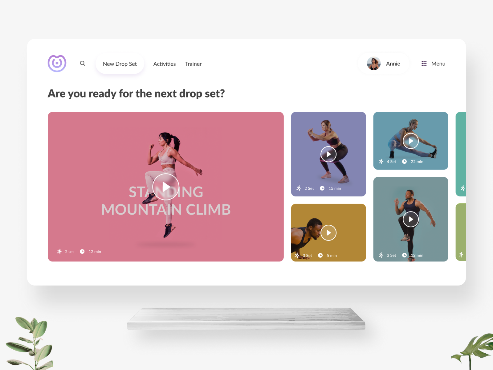 Workout on Smart Tv by Fajri for Visual Kreasi on Dribbble